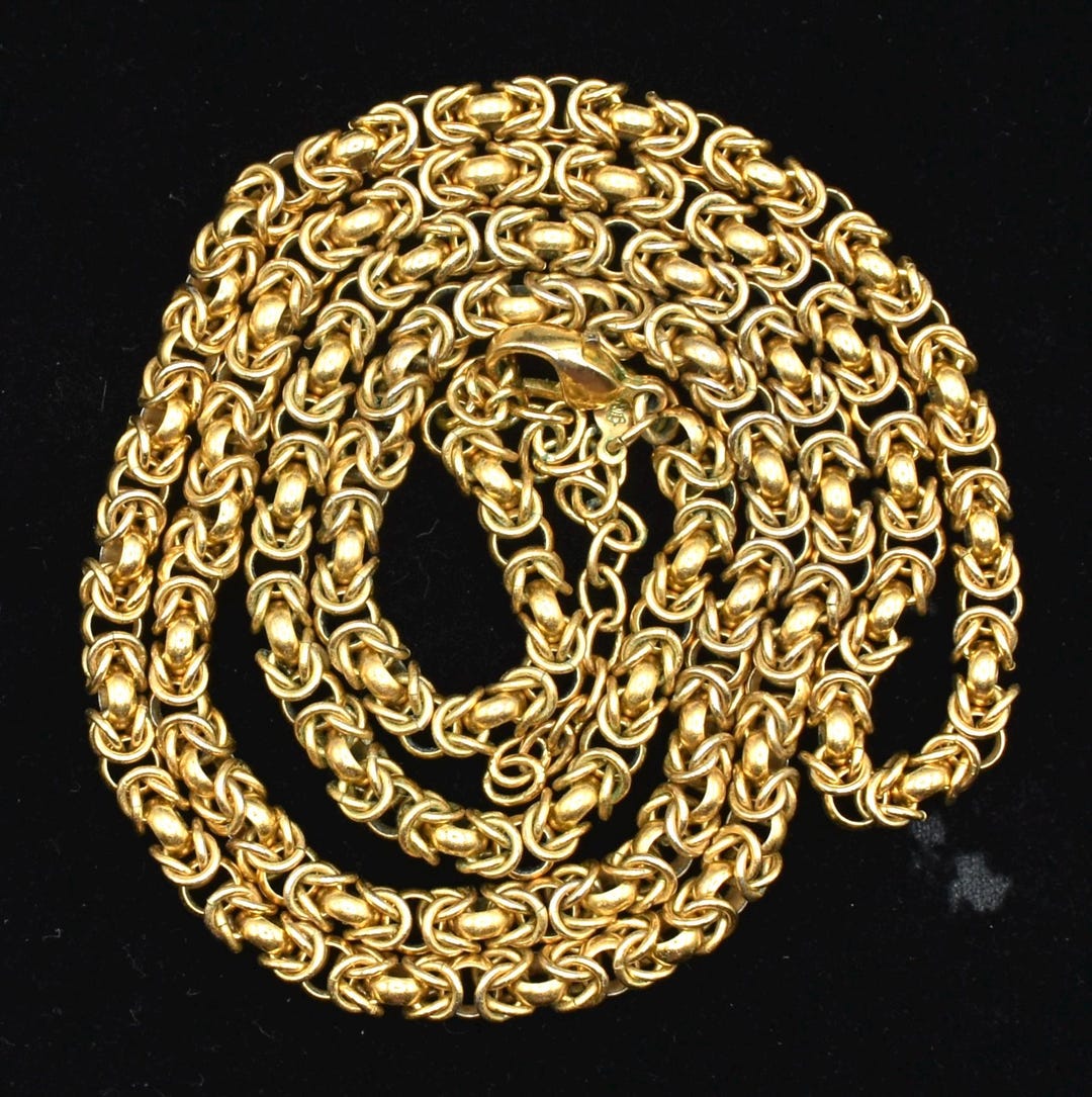 Premier Designs Gold Chain Design 27” Chain Gold Plated Chain Unusual ...