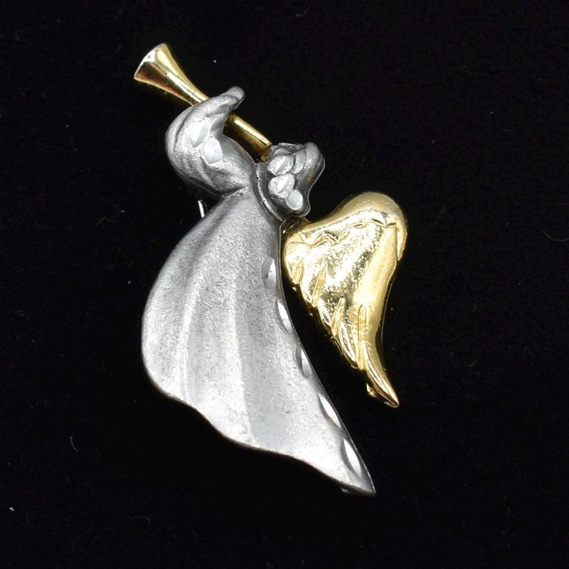 Trumpet Pin - Etsy