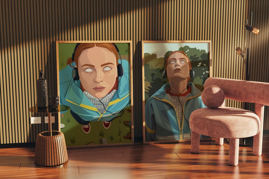 Max Mayfield Fan Art Poster Set: ST4 Series Print (digital Download) - Etsy