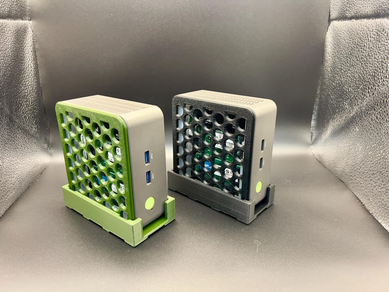Gmktec G3 Plus Mini PC 3D Printed Stand & Vented Lid - Etsy