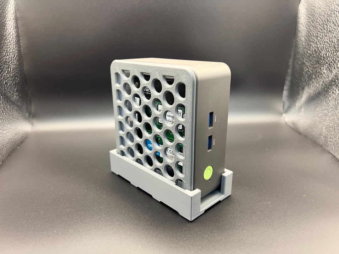 Gmktec G3 Plus Mini PC 3D Printed Stand & Vented Lid - Etsy