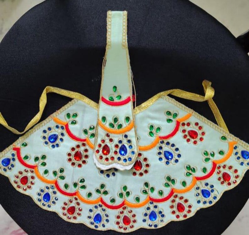 1 Pcs Navratri Puja Special Traditional Decorative MATA Rani Pohsak ...