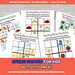 Spring Themed Sudoku Worksheets for Kids, Printable Preschool Logic ...