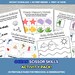 Ocean Scissor Skills Pack for Kids, Fun Learning Worksheets, Fine Motor ...
