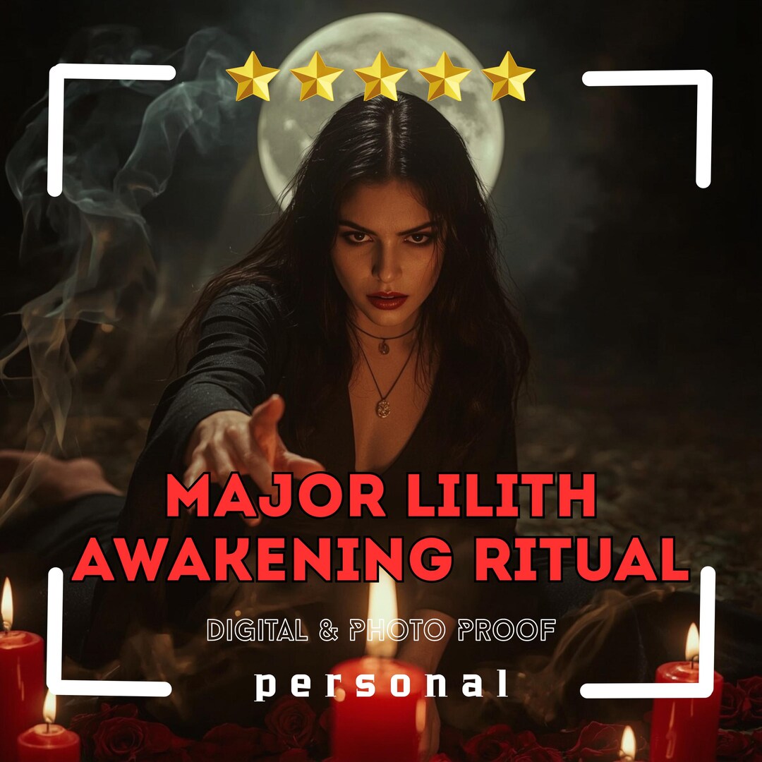 Major Lilith Awakening Ritual | Dark Feminine Power, Goddess Energy ...