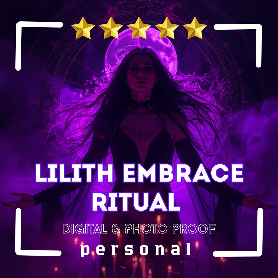 Lilith Embrace Ritual | Dark Feminine Awakening, Shadow Work & Inner ...