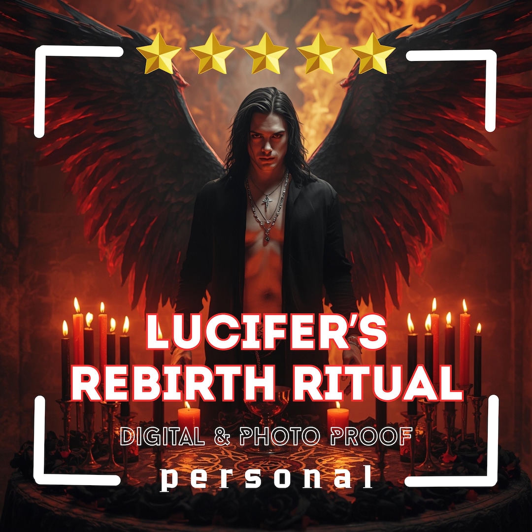 Lucifer’s Rebirth Ritual | Shadow Flame Transformation & Empowerment - Etsy