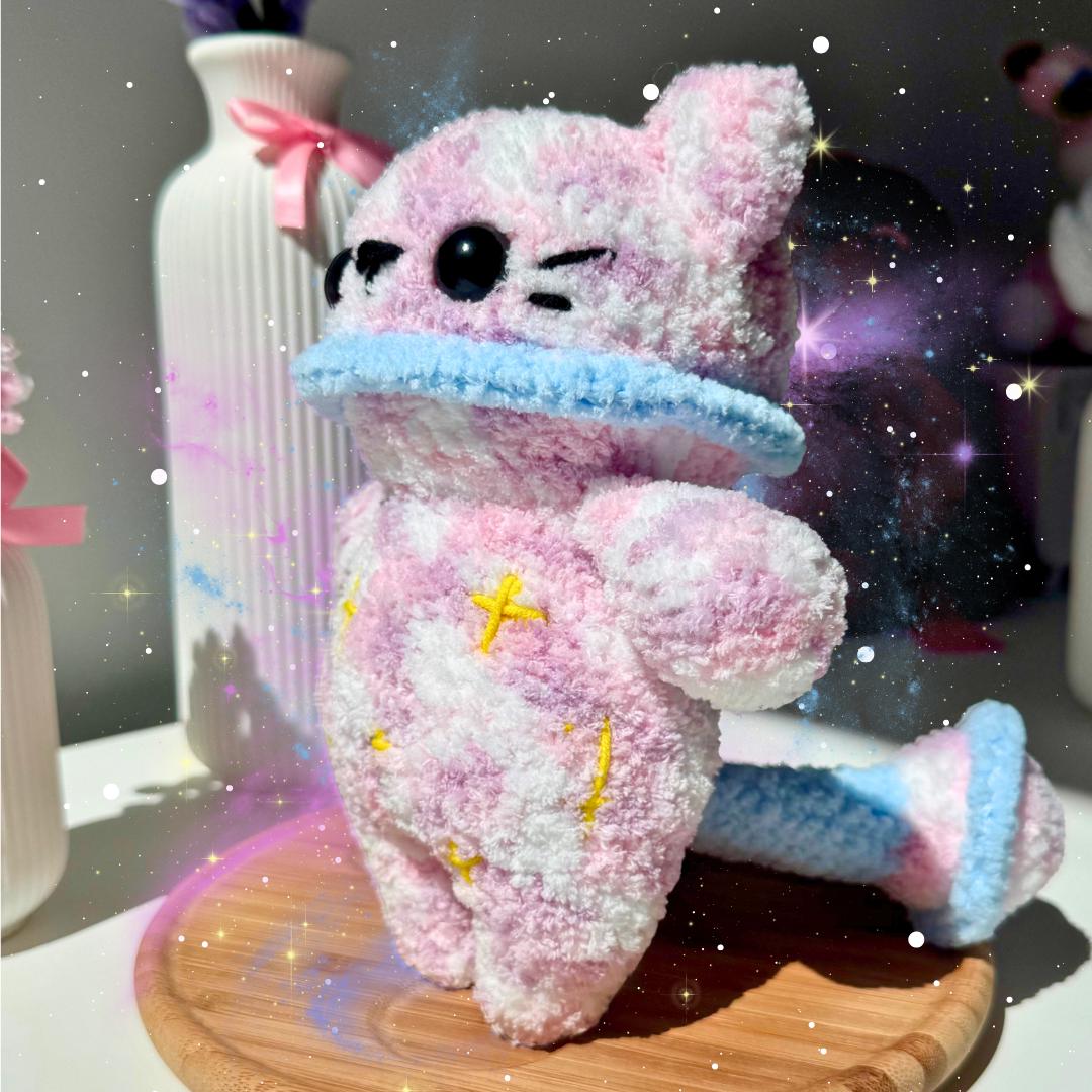 Kitty Planet Crochet PDF Pattern, Cute Crochet Cat Kawaii Easy ...