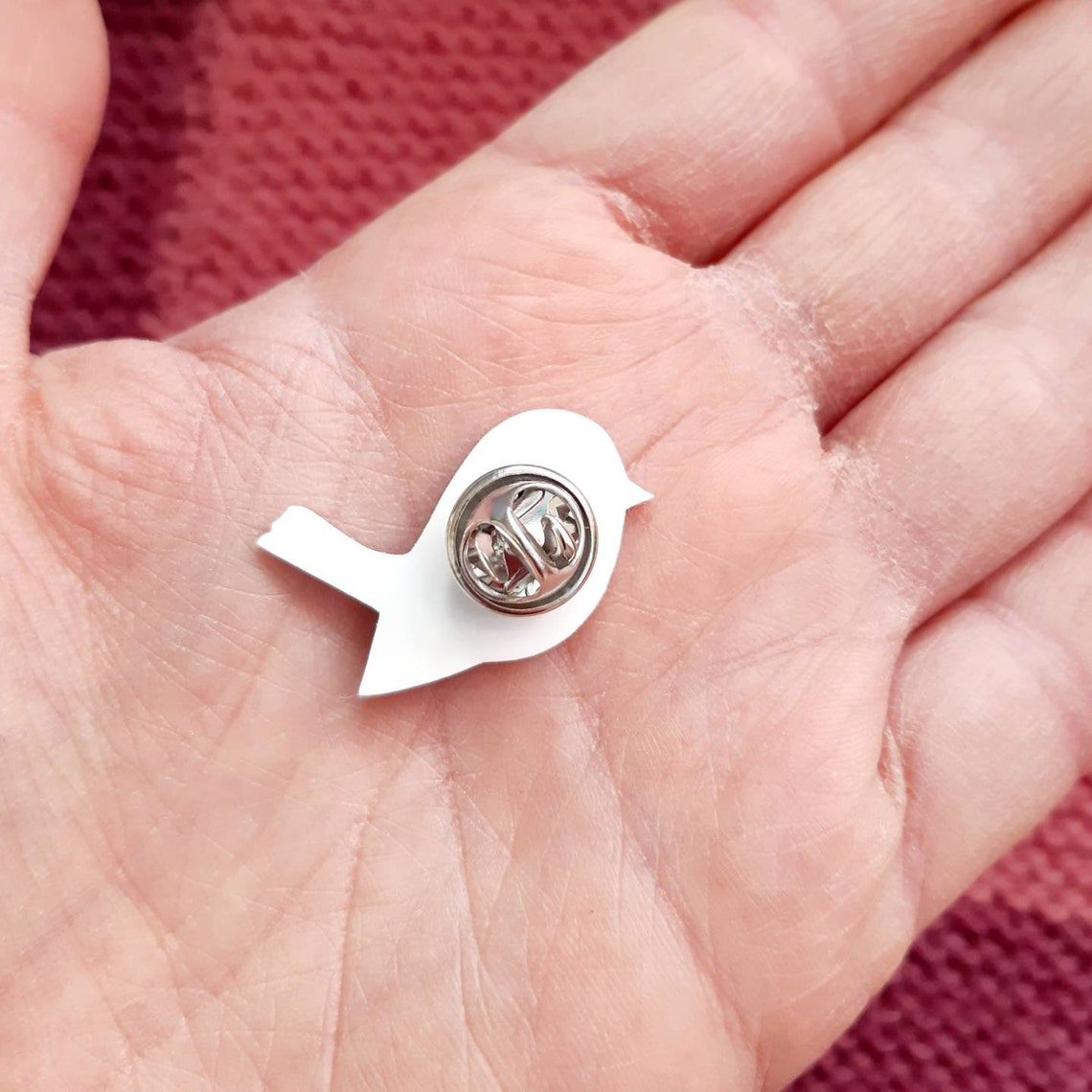 Goldfinch Pin Goldfinch Badge Linocut Shrink Plastic Pin | Etsy