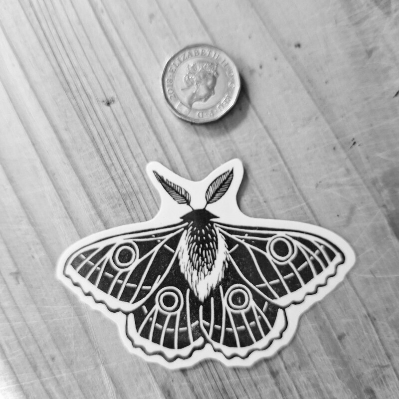 Moth Tattoo - Etsy