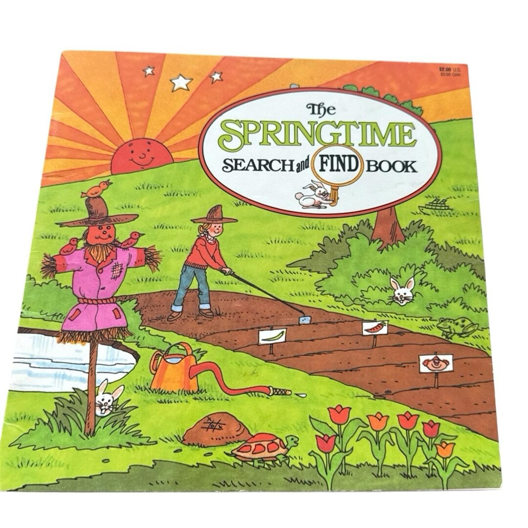 VTG the Springtime Search and Find Book - Paperback by Tallarico, Tony ...