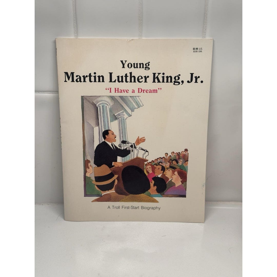 Young Martin Luther King, Jr. " I Have A Dream" Paperback 425 - Etsy