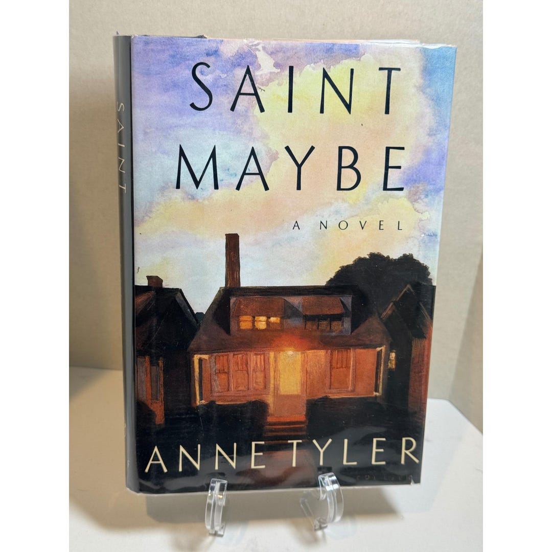 RARE Anne Tyler — Saint Maybe (signed, 1st Edition, 1991, Knopf) HC - Etsy