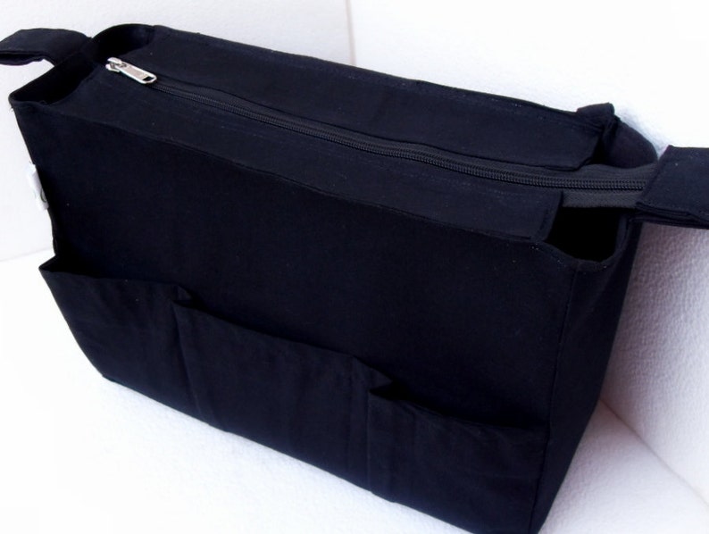 Extra Tall Large Bag Insert /purse Insert With Zipper Closure - Etsy