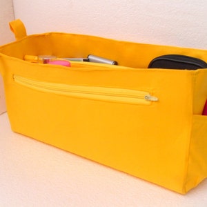 Extra Large Bag Organizer Purse Organizer Insert in Sunflower Yellow ...