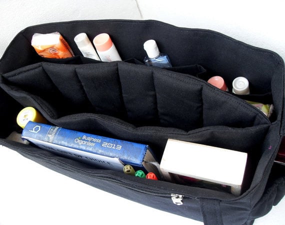 Purse Organizer With Laptop Case Fits LV Neverfull GM Bag - Etsy