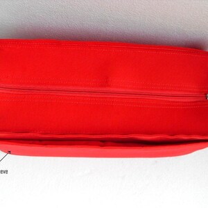 Extra Tall Large Bag Insert /purse Insert With Zipper Closure and iPad ...