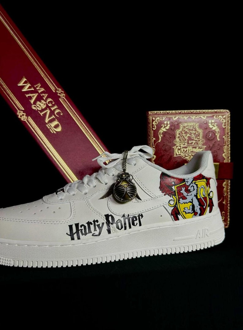 Harry Potter Custom Air Force 1 | Hand Painted Wizard Shoes ...
