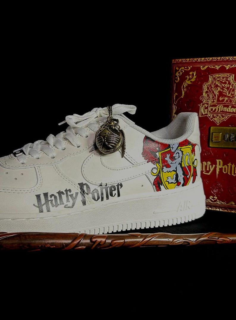 Harry Potter Custom Air Force 1 | Hand Painted Wizard Shoes ...