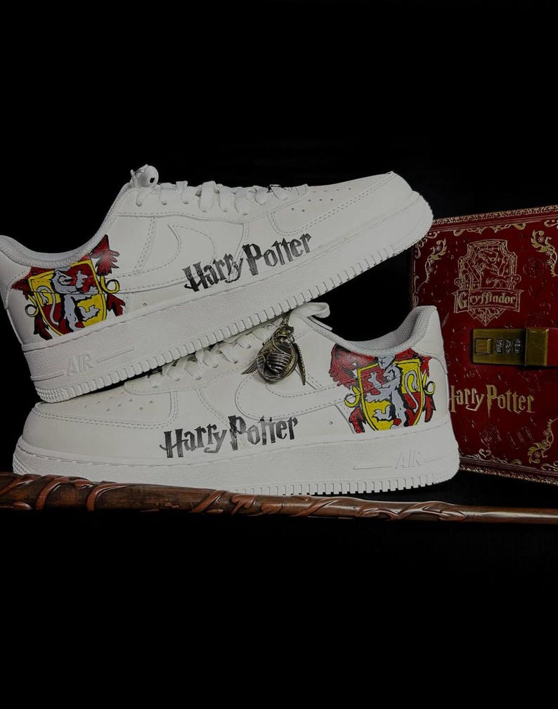 Harry Potter Custom Air Force 1 | Hand Painted Wizard Shoes ...