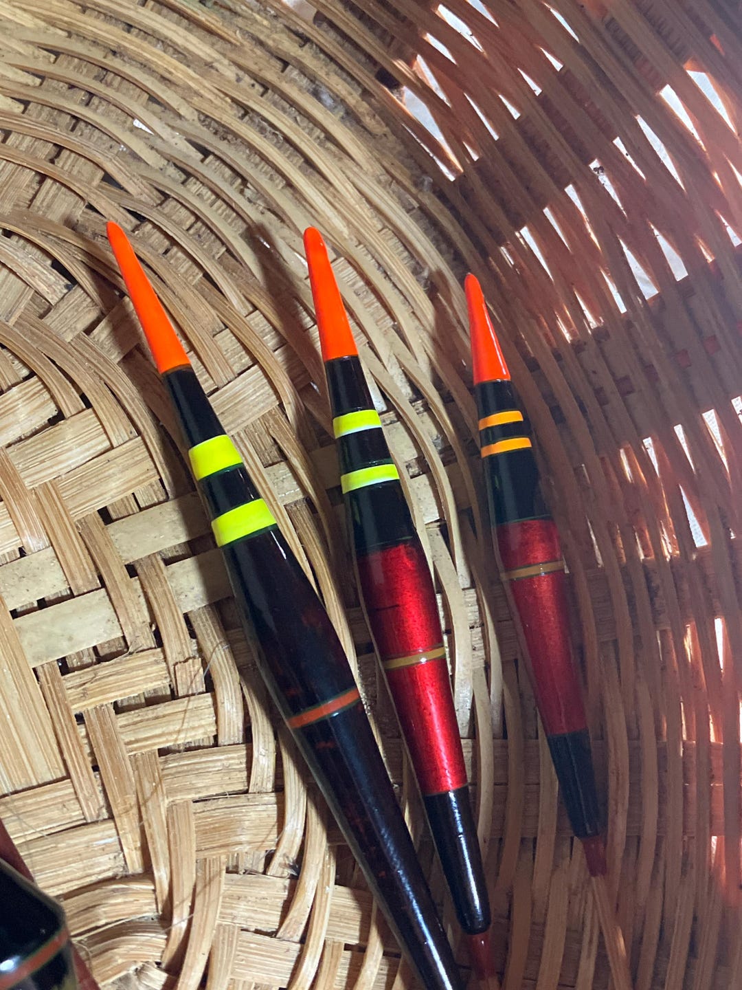 Set of 3 — Japanese “togarashi” Floats (1.0–0.5 G Load) — Hand ...