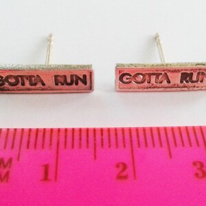 Gotta Run Jewelry Gotta Run Studs Running Jewelry Running Studs Runner ...