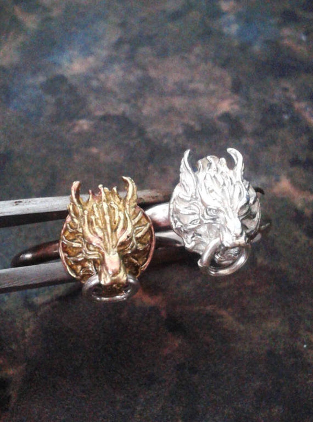 Silver Wolf Ring Werewolf Ring Wolf Head Jewelry Wolf Silver Jewelry - Etsy