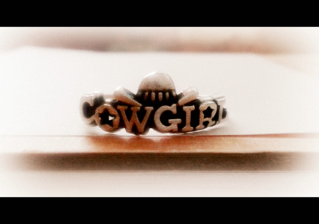 Cowgirl Ring - Silver Western Jewelry - Cowgirl Jewelry - Western Ring ...