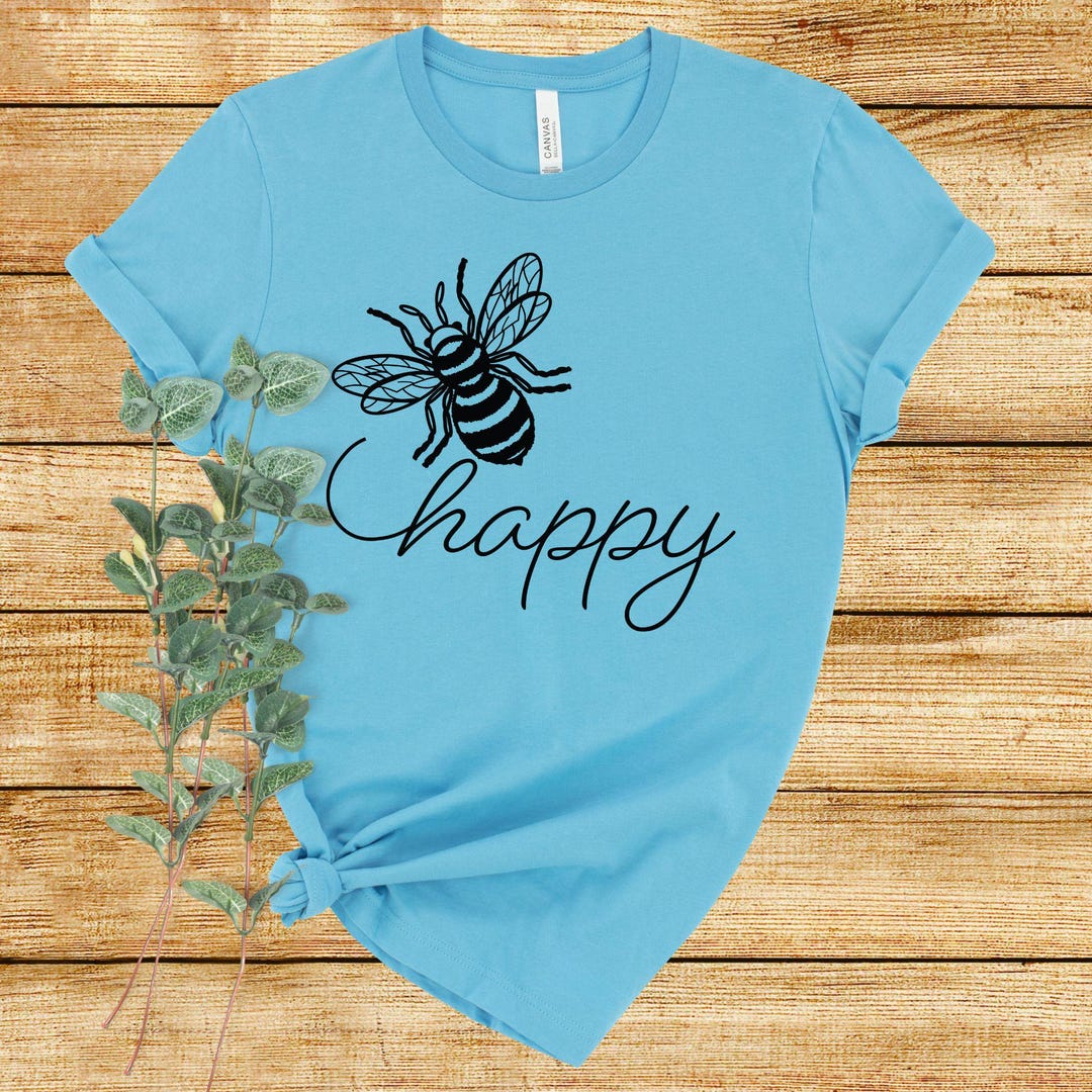 Bee Happy Design, Bumble Bee SVG PNG (digital Download) - Etsy