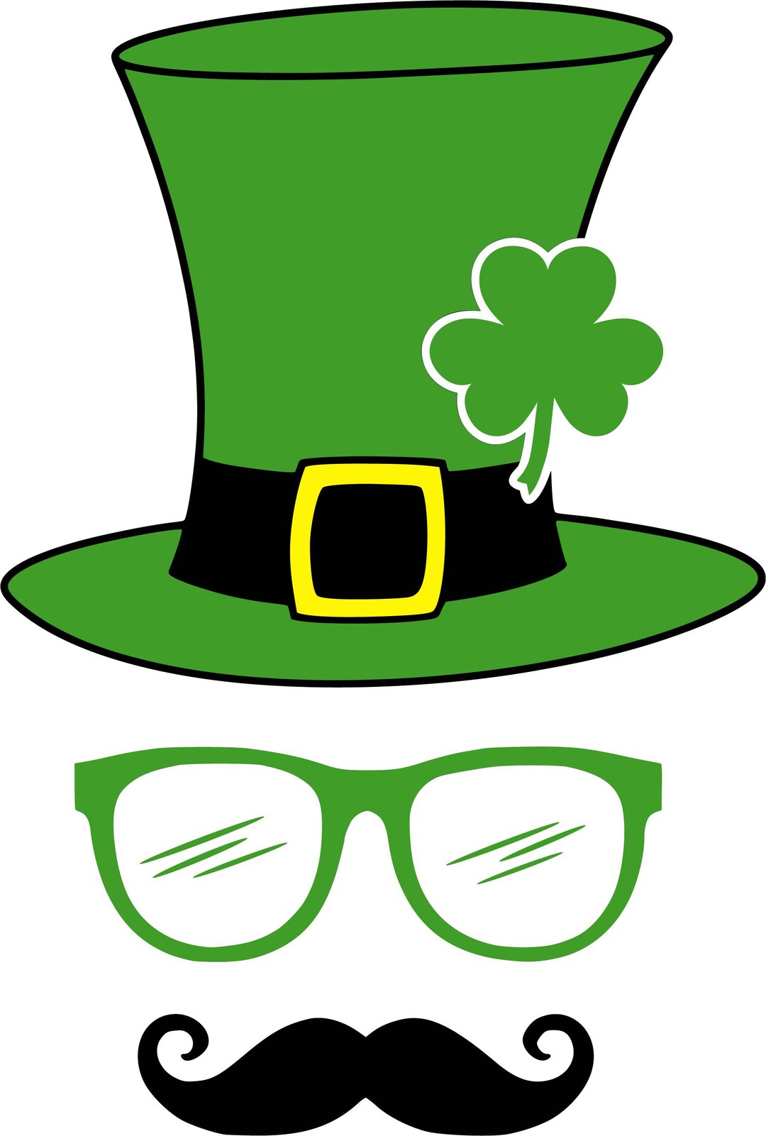 St Patrick's Day PNG, Saint Pats Days Sublimation, Three Leaf Clover ...