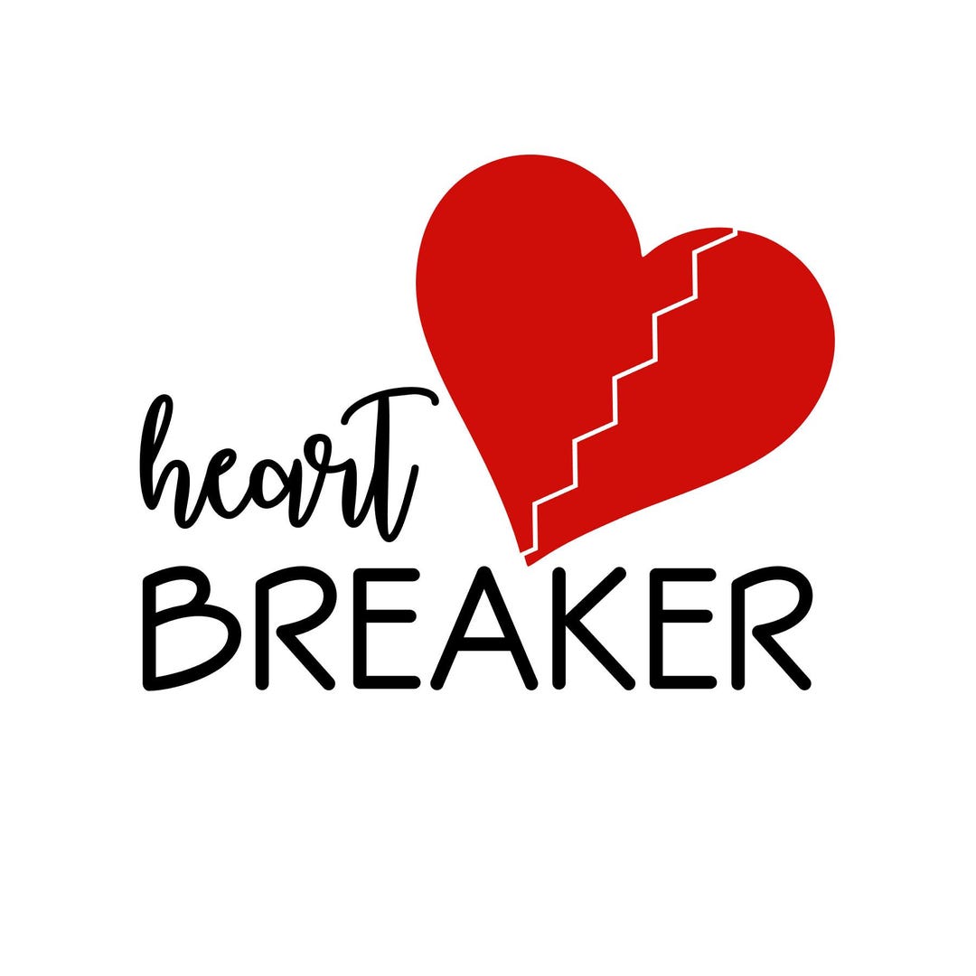 Heart Breaker Valentine PNG, Valentine's Day Sublimation, Valentine Day ...