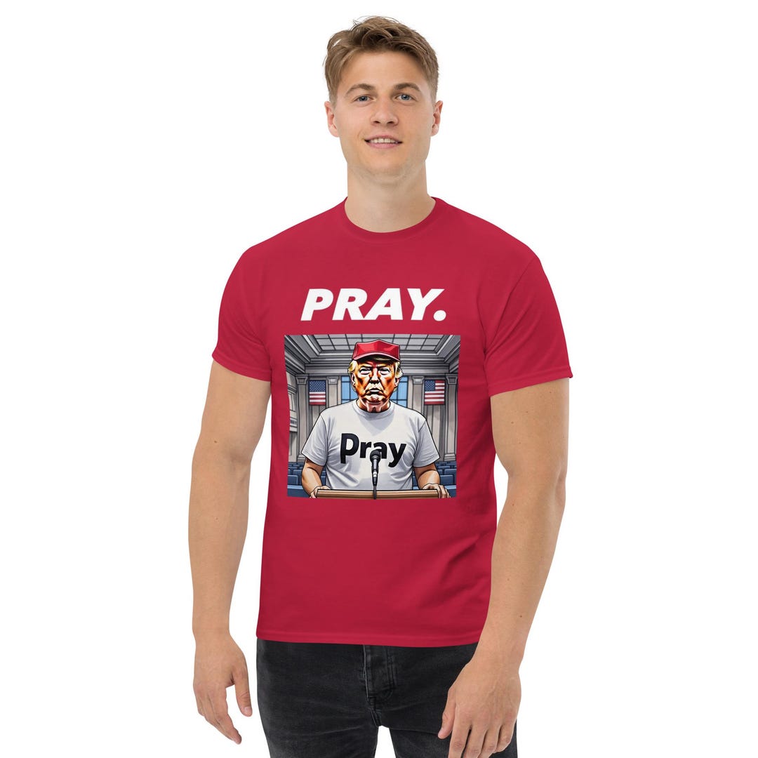 Pray Bold Graphic Political Statement Unisex Classic Tee - Etsy