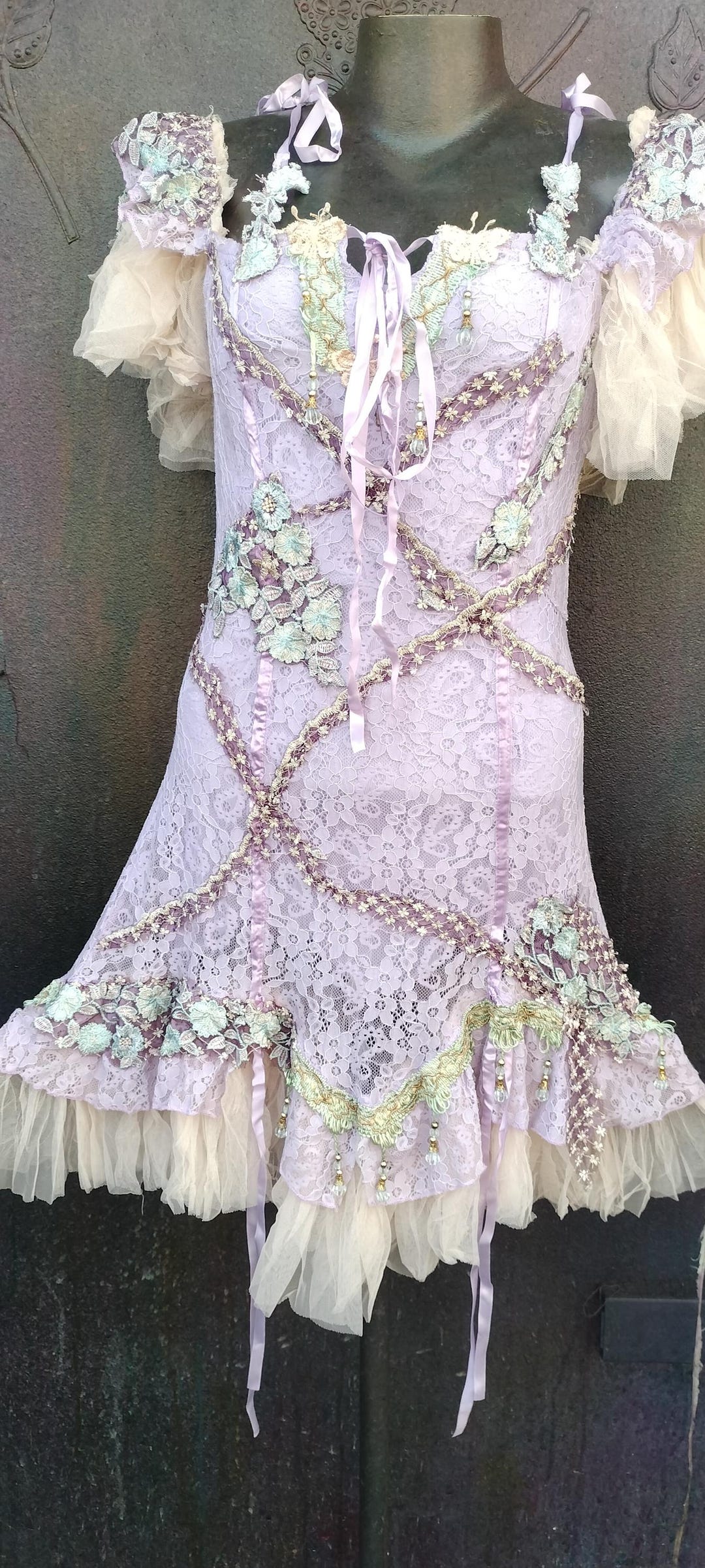 Bohemian Festival Gypsy Boho Angel Fairy Dress Nini Top Party Forest ...