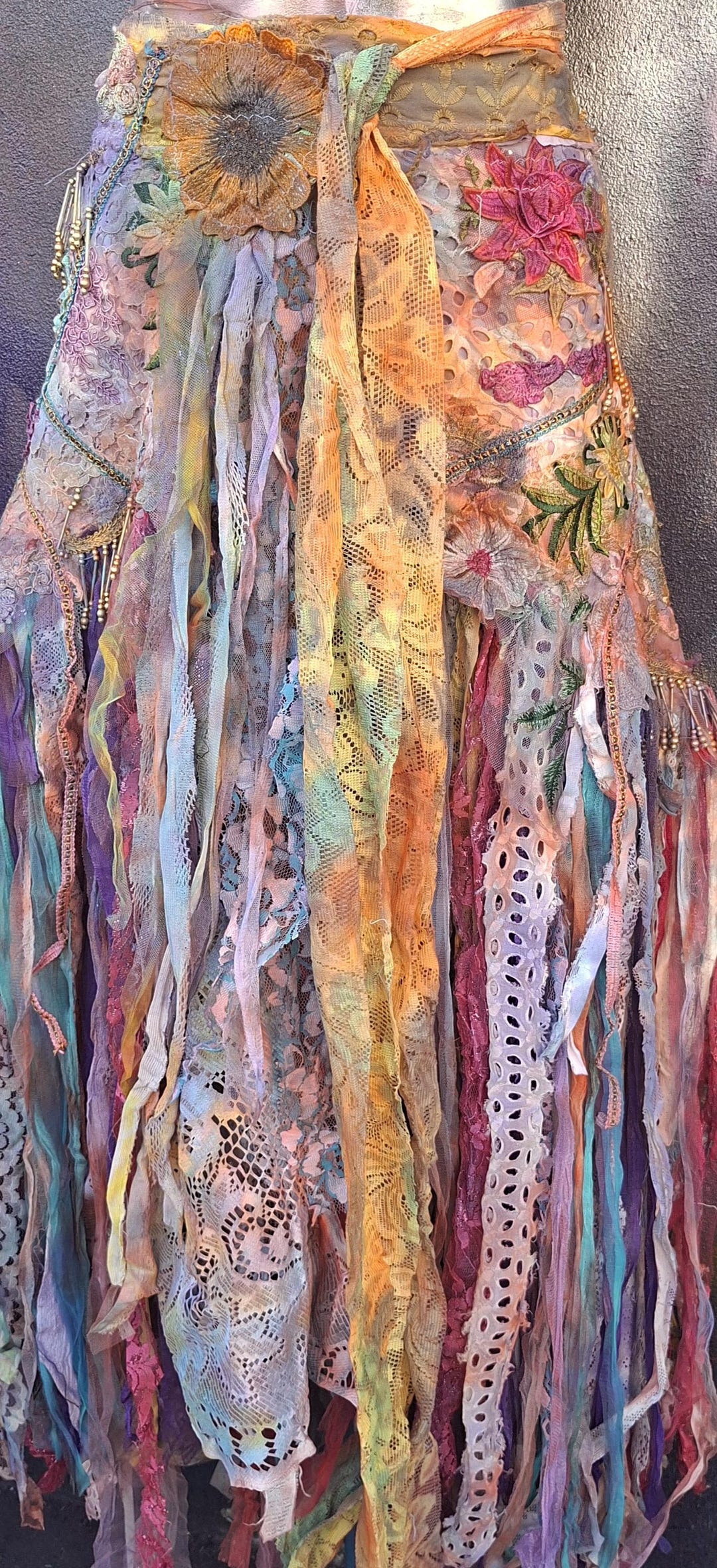 Bohemian Hippy Gypsy Belly Dance Festival Lace Garden Forest Fairy ...