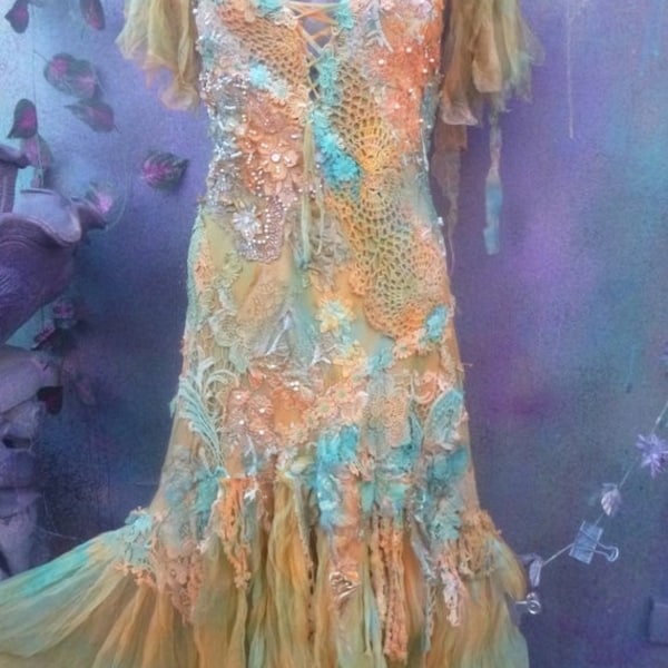 Tattered Dress - Etsy