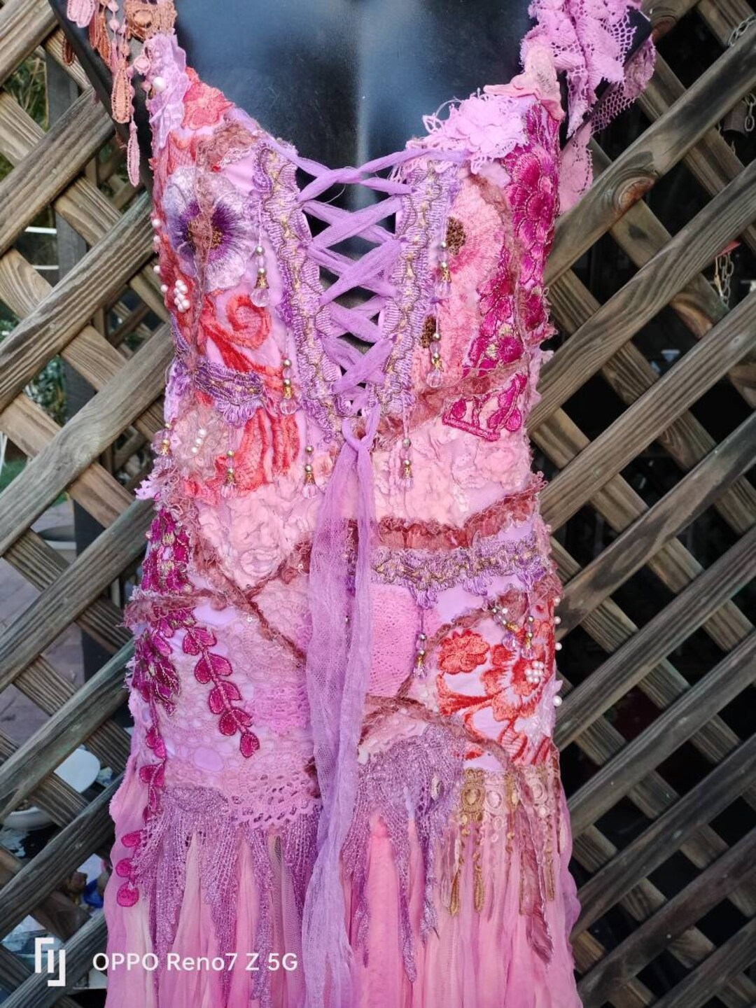 Bohemian Gypsy Gothic Garden Prom Tattered Shabby Top Wildskin Gypsy Fantasy Party Fairy Garden ...