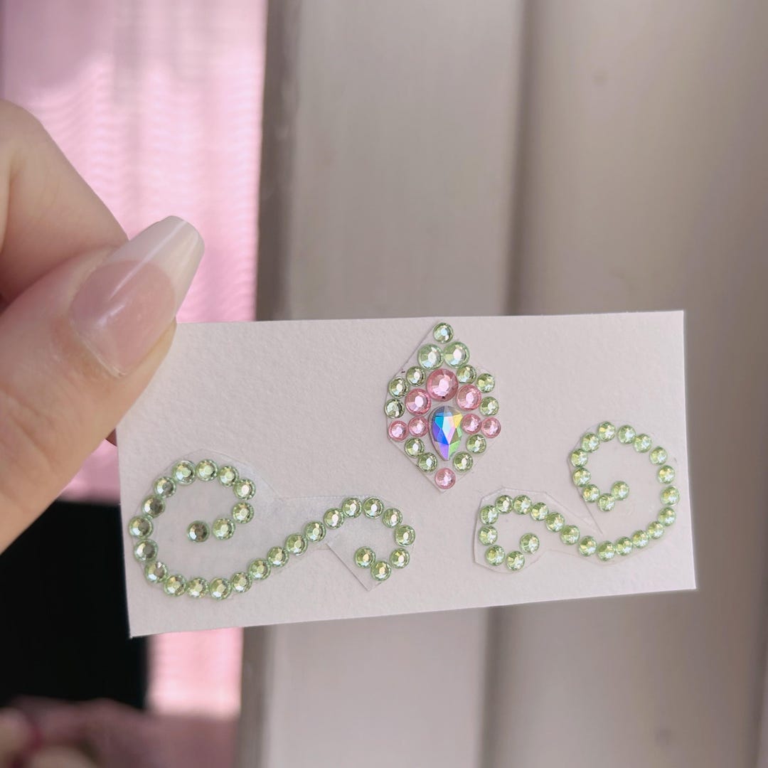 PRINCESS Set | BODY ROX Rhinestone Body Decals - Etsy