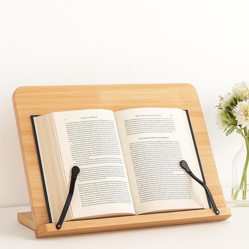 Book Reading Stand Wood - Etsy