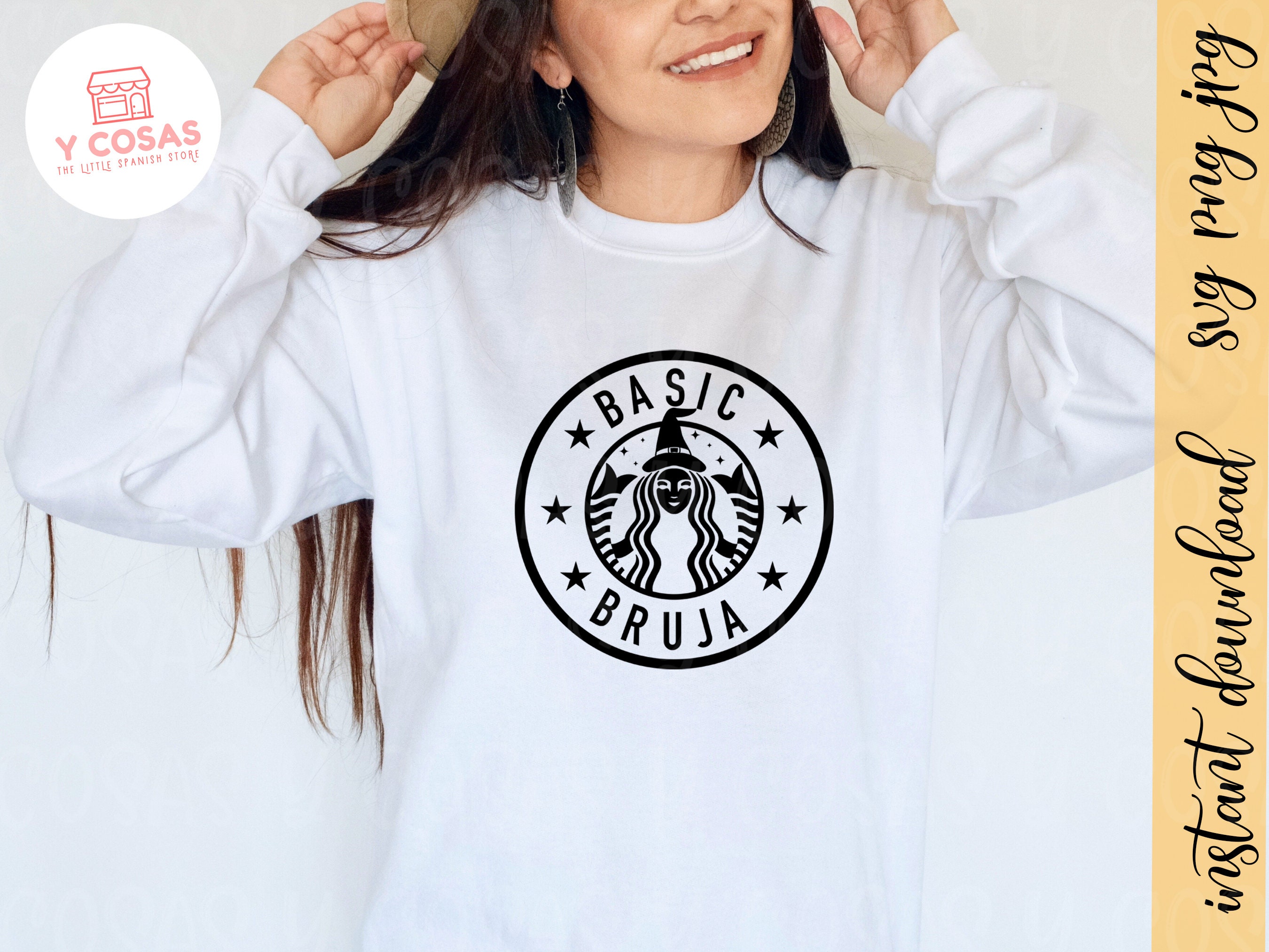 Basic Bruja Svg Latina Svg PNG File Latina PNG Latina - Etsy