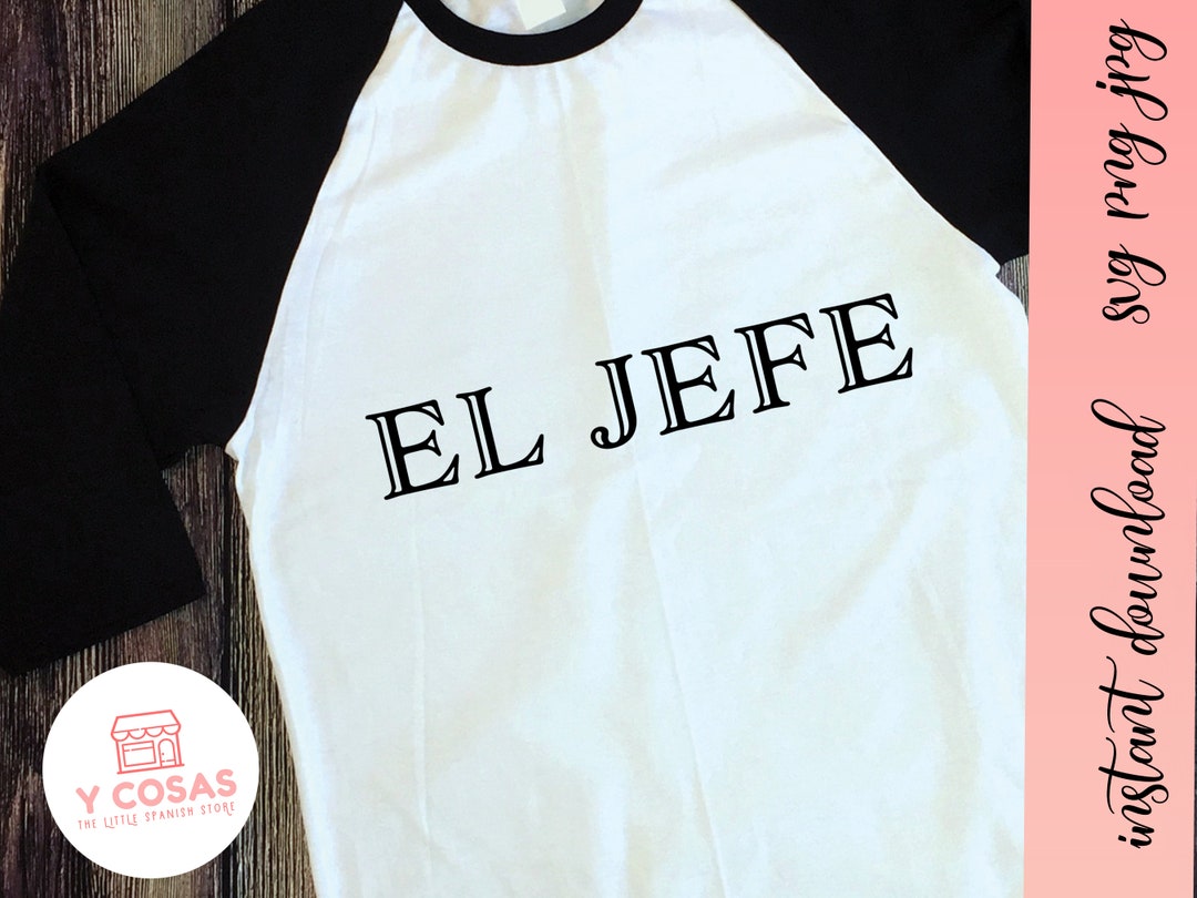 El Jefe SVG - Etsy