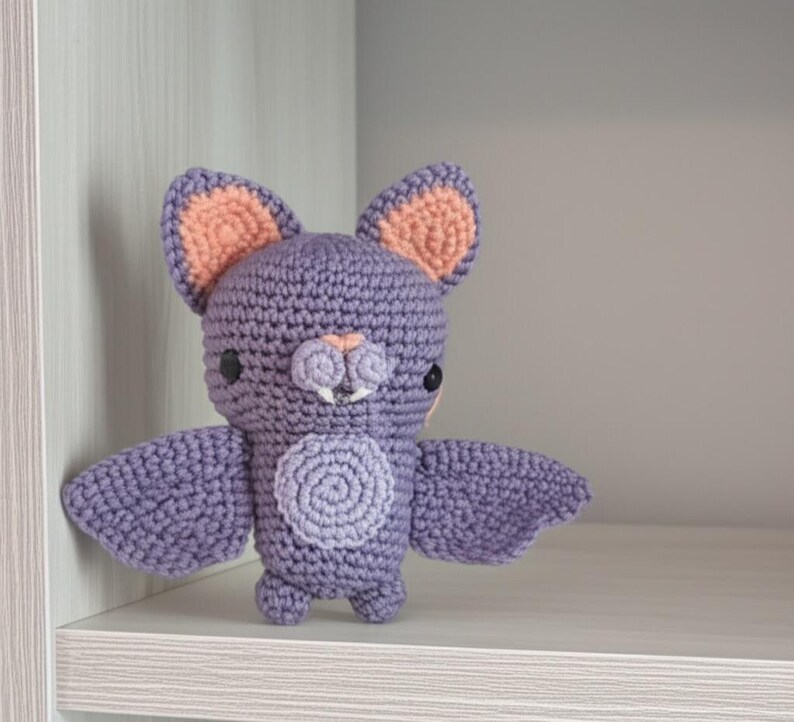 Create Your Cuddly Bat: Easy Crochet Instructions - Etsy