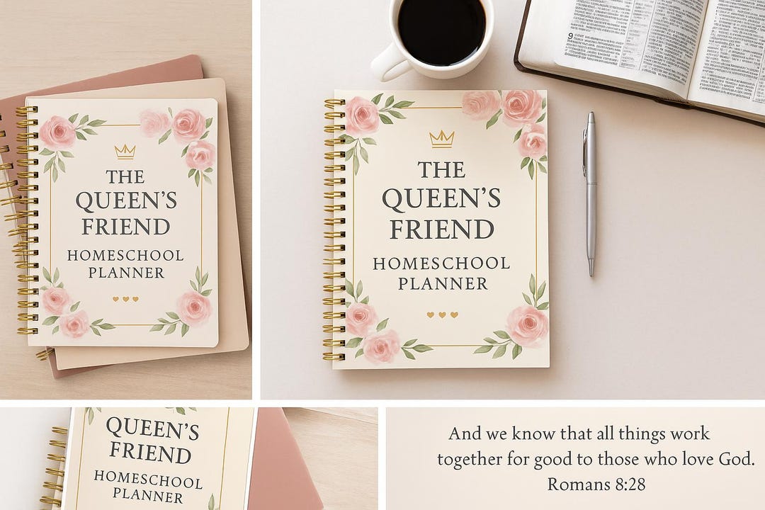 Homeschool Planner | 8.5x11” Printable PDF | 104 Pages | Daily Lesson ...