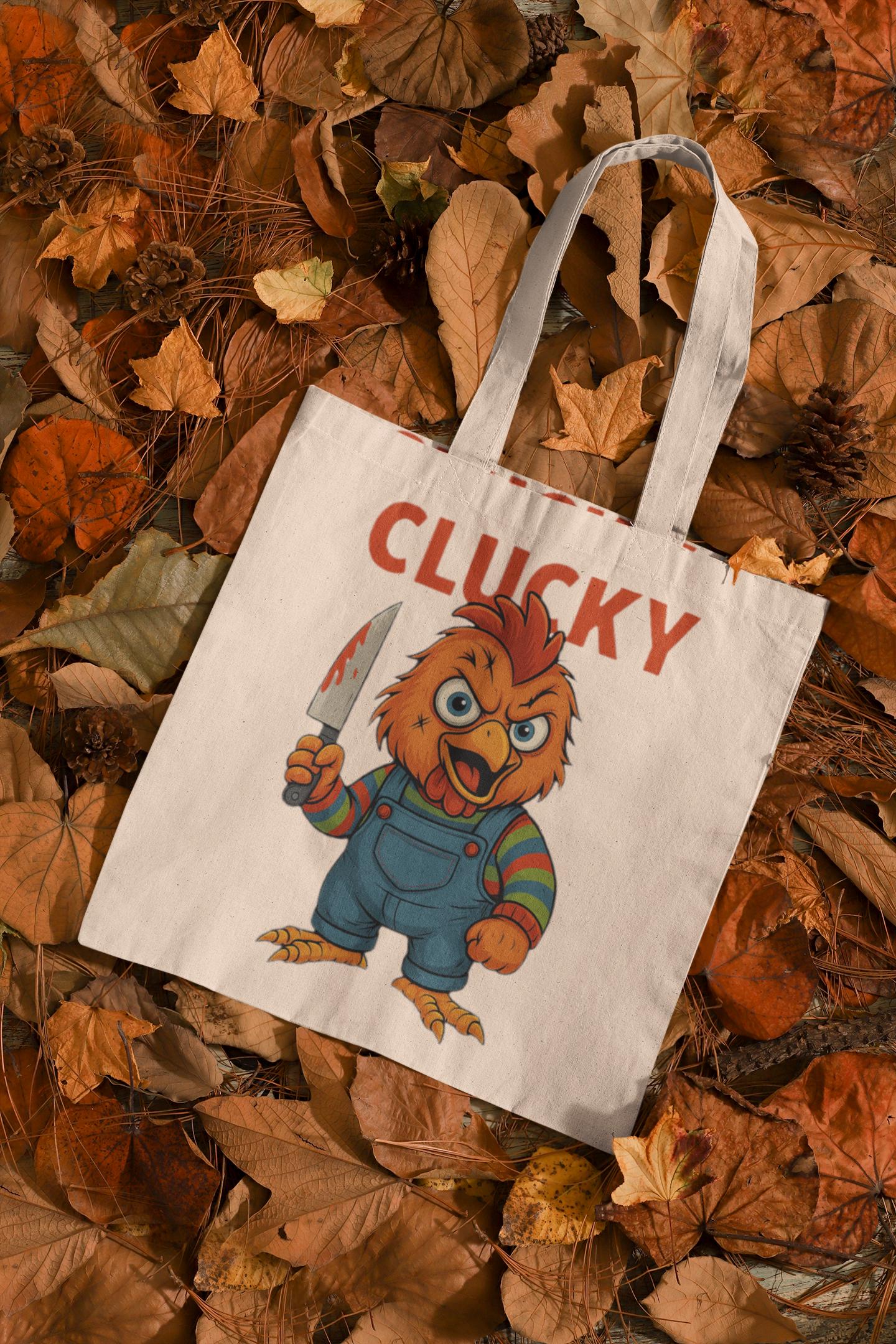 Clucky PNG | Killer Chicken Halloween Clipart | Funny Horror Parody ...
