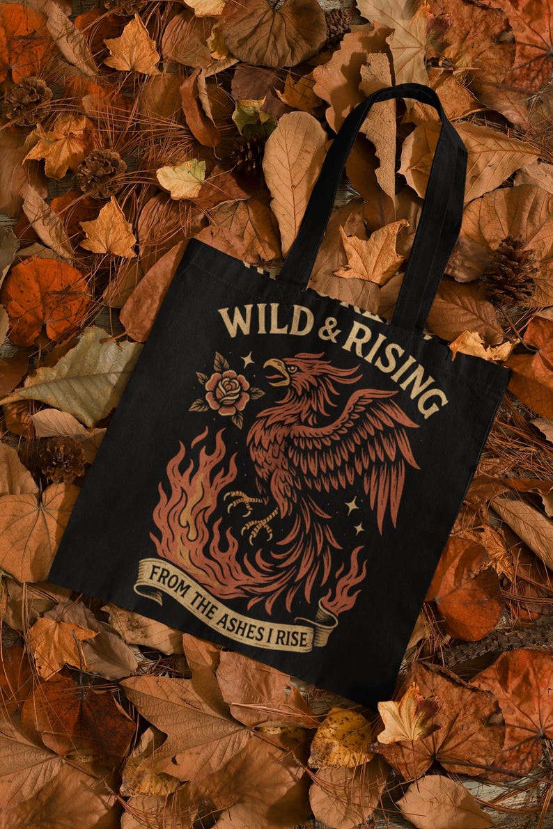 Phoenix Rising PNG: Tattoo Style Clipart - Inspirational Digital ...