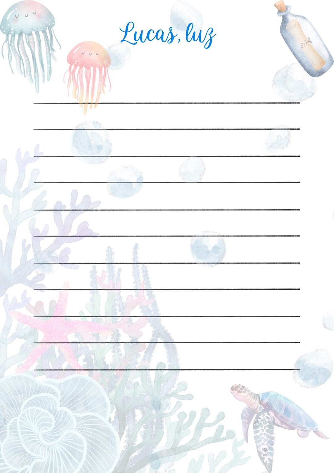 A4 Digital Letter Paper Pack – Complete Collection | Digital Letter ...