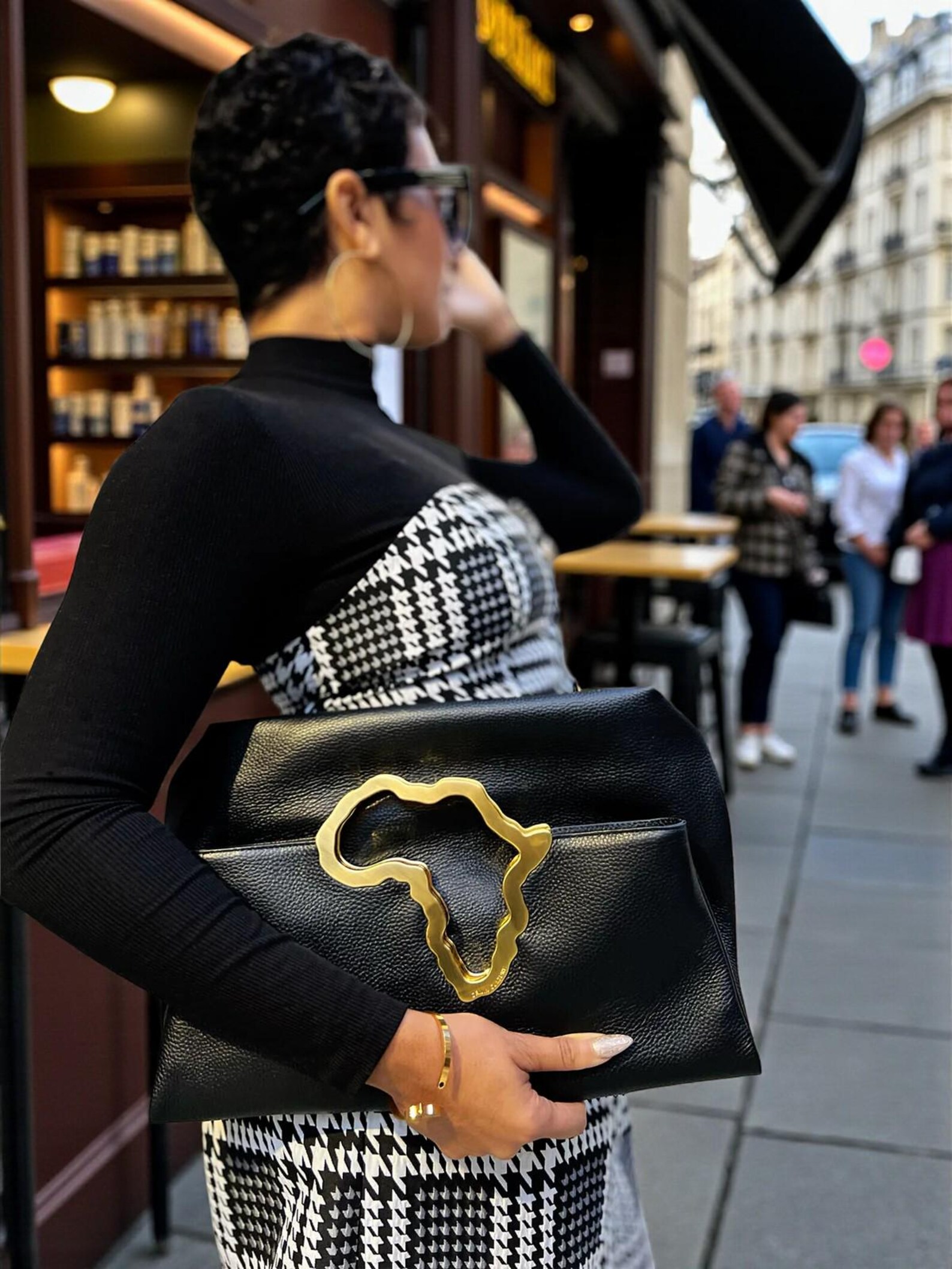 Genuine Leather Tote & Clutch for Women | COCO Africa Artifact Bag ...
