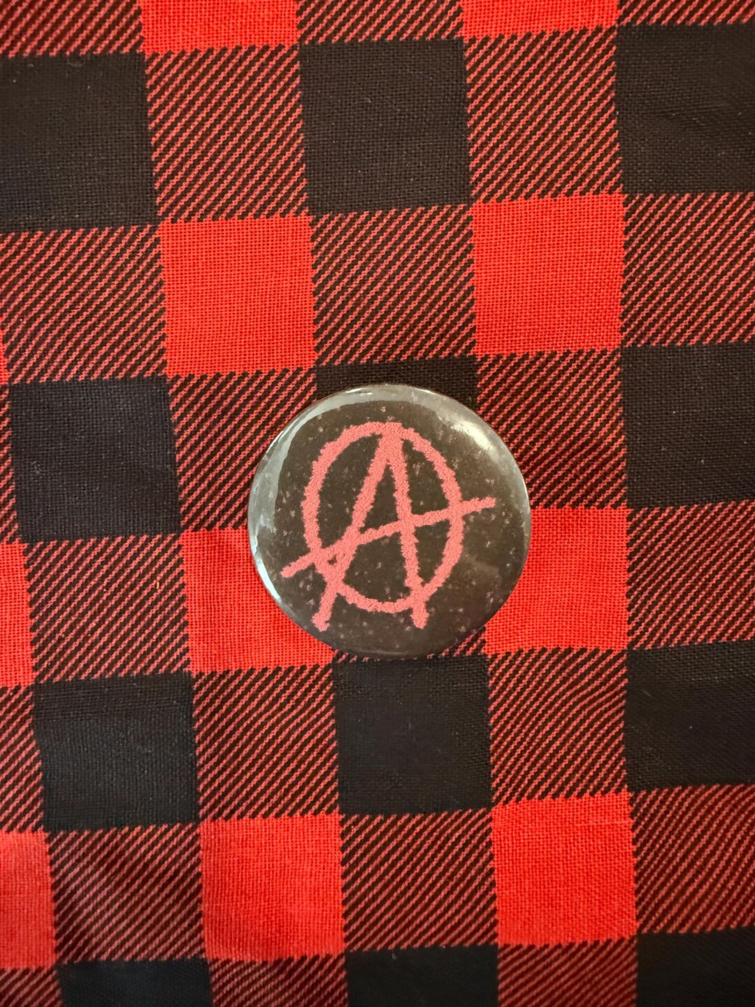 Anarchy Pin Button - Etsy
