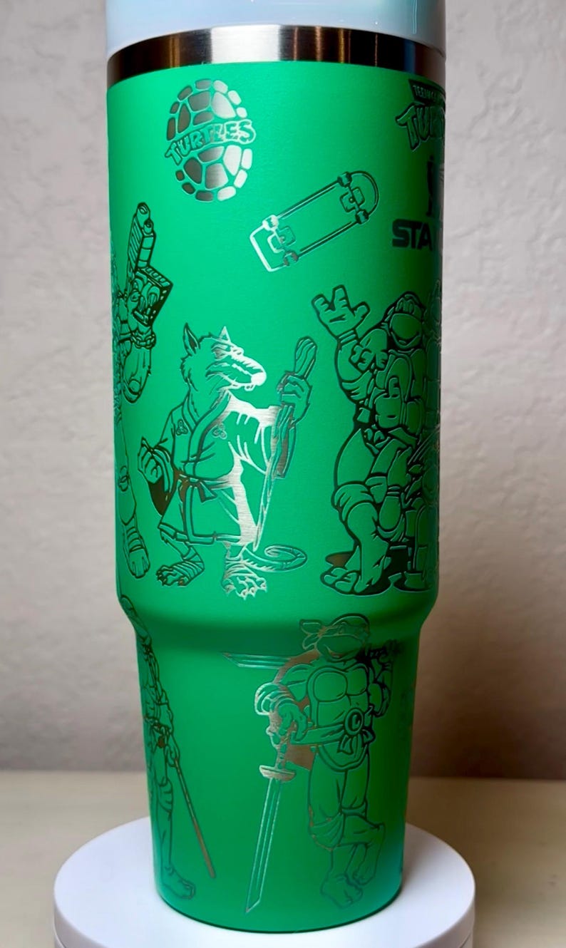 Laser Engraved Turtles 30oz Stanley Tumbler - Etsy