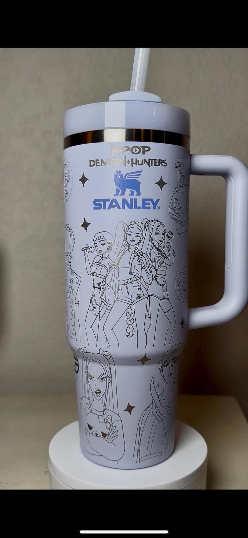 Laser Engraved K-pop Hunters 30oz Stanley Tumbler - Etsy