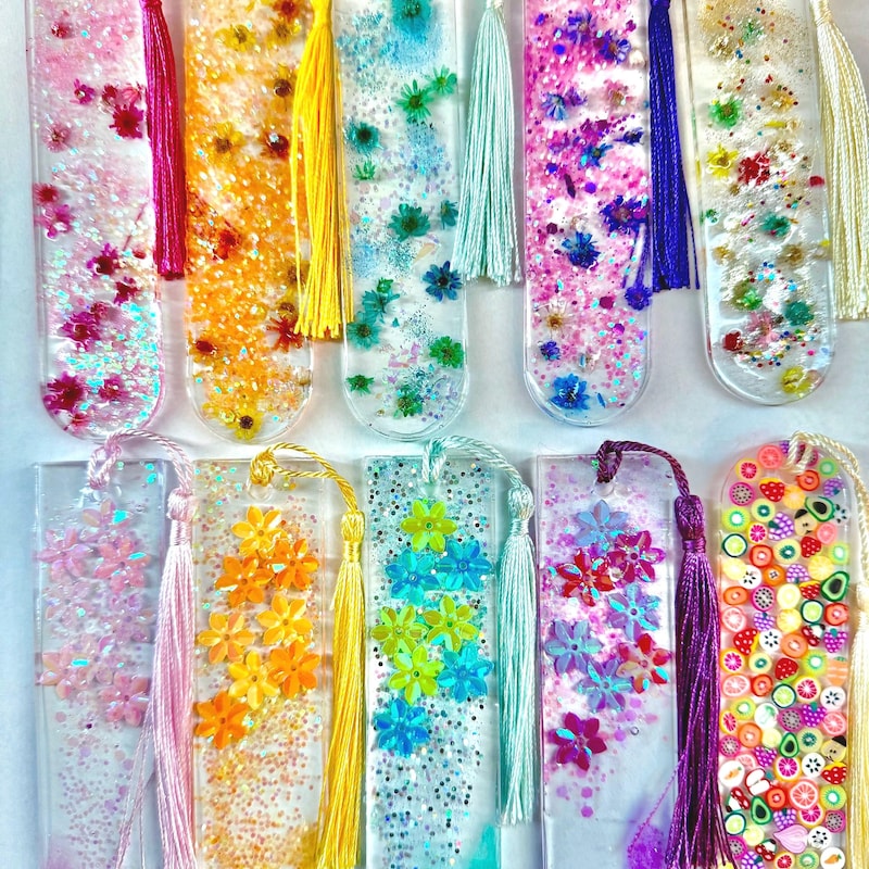 Fruit Resin Bookmarks - Etsy